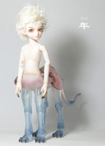 28cm Nian Dragon (Normal Skin Human Parts) – Denver Doll Emporium